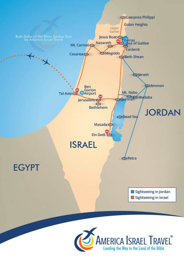Package tour Jordan and Israel | America Israel Tour